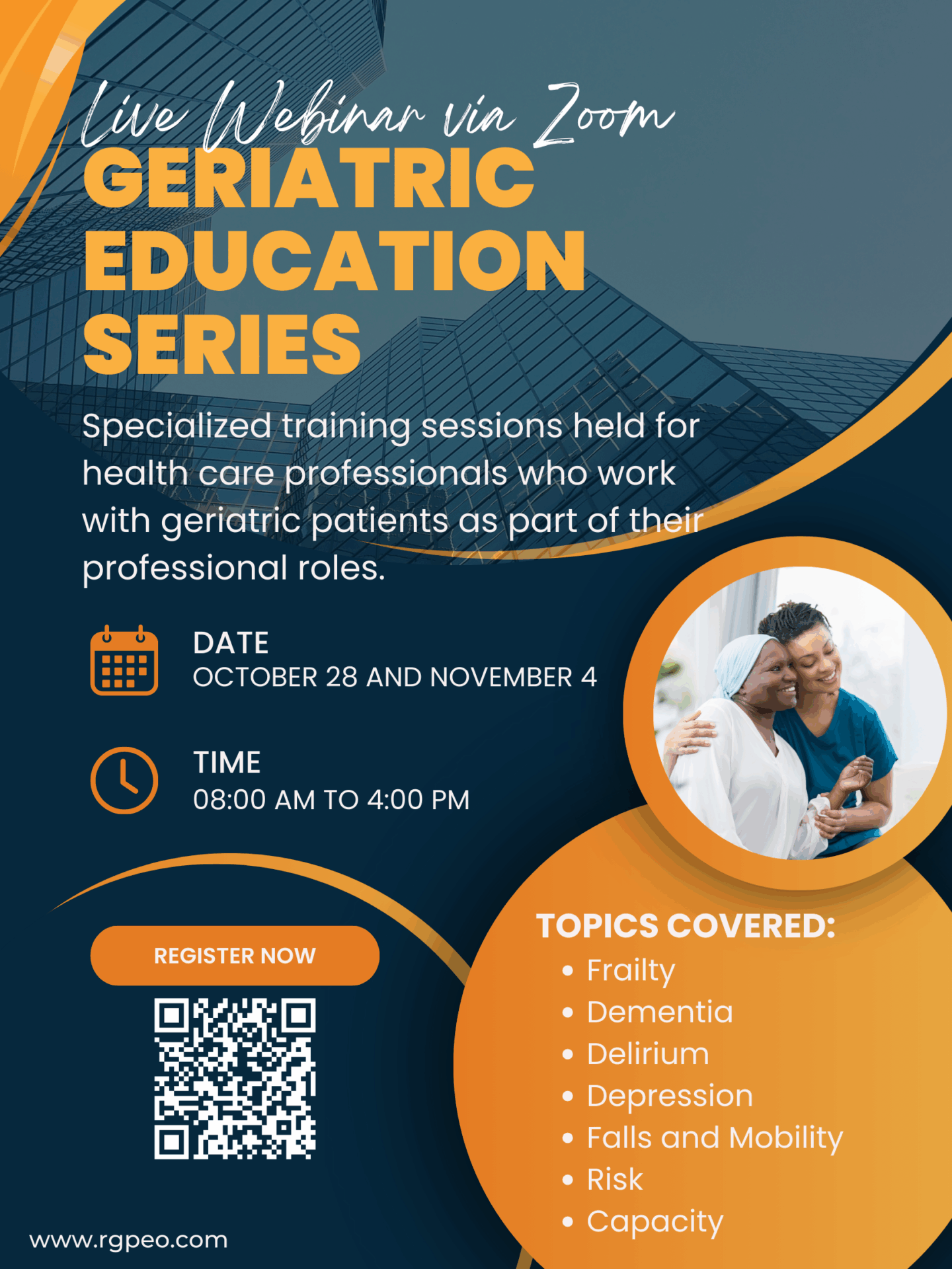 Geriatric Education Series - RGPEO: Regional Geriatric Program of ...
